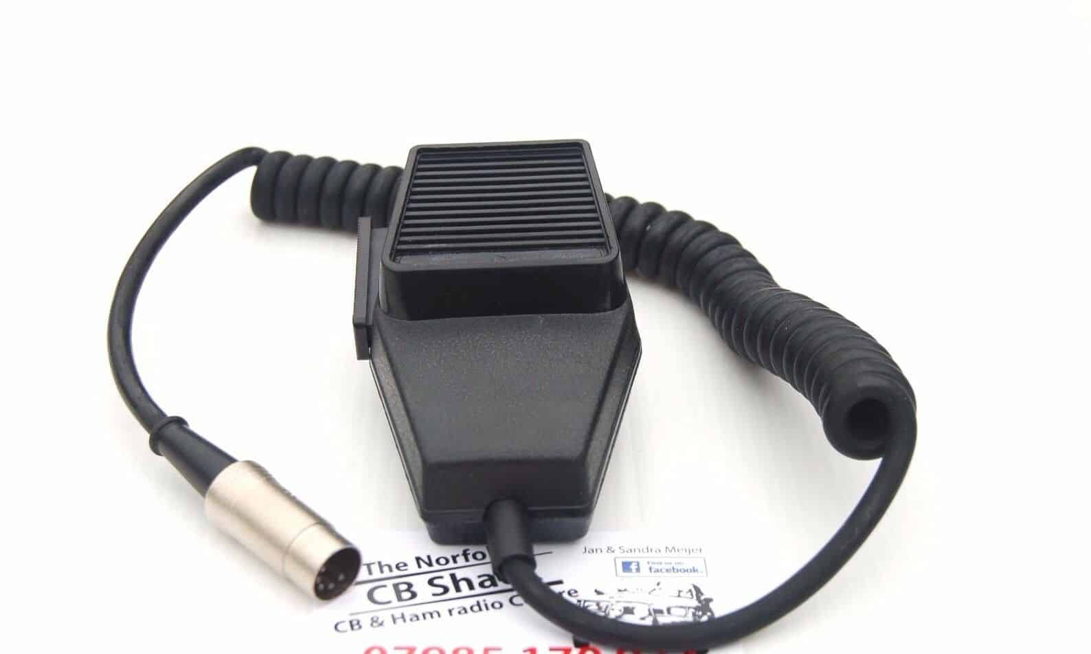 CB Radio mic Microphone 5 Pin DIN for Older Midland Maxcom Cobra Colt ...