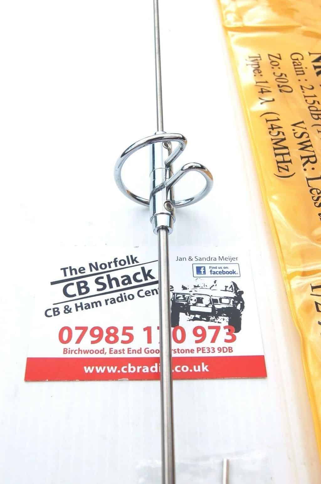 NR-770S Short Dual Band 2M 70CM Mobile Ham Antenna 144-440MHz VHF UHF ...