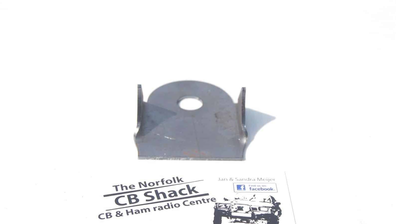 Weld on antenna aerial mounting bracket roll cage bull bar unfinished ...