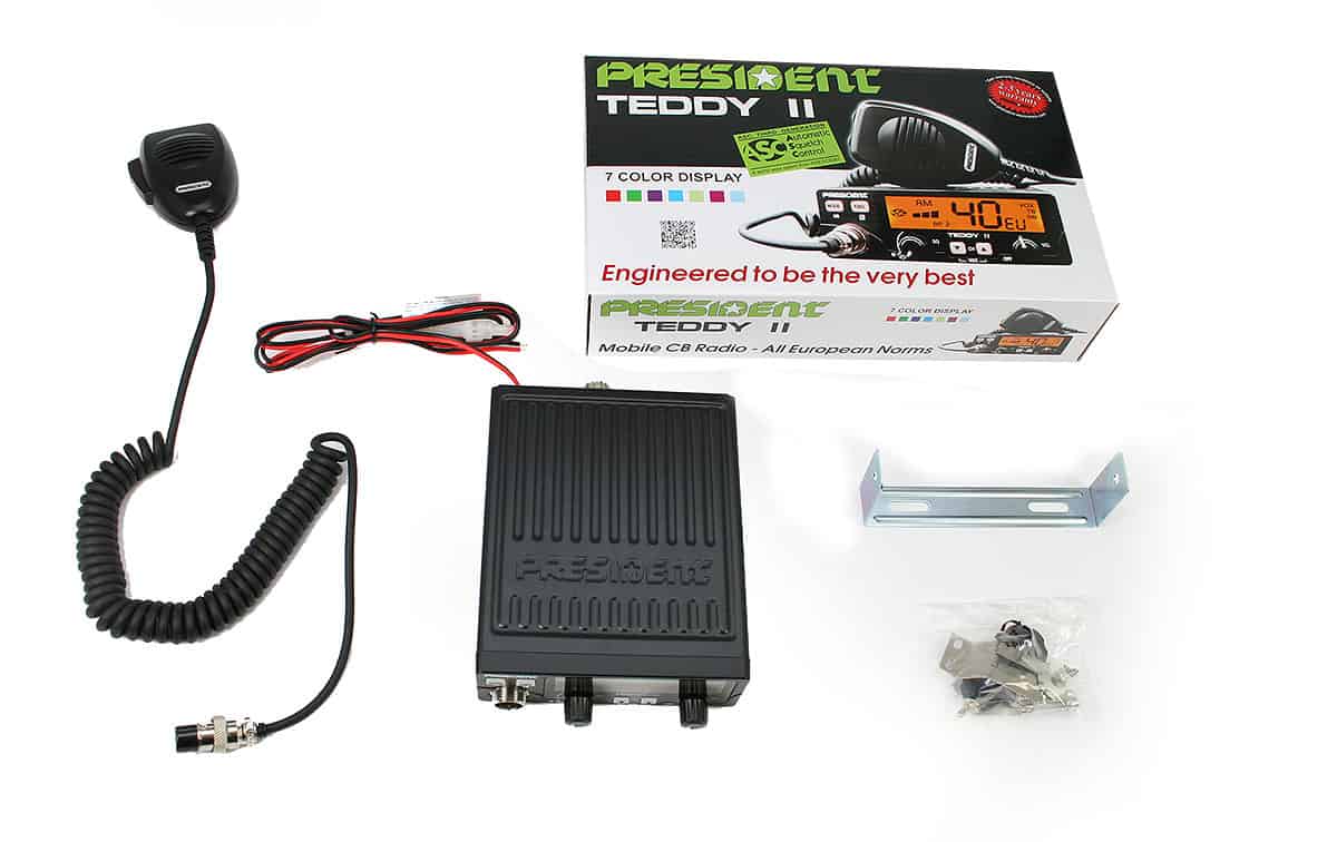 President Teddy II Mobile CB Radio - CB Radio UK